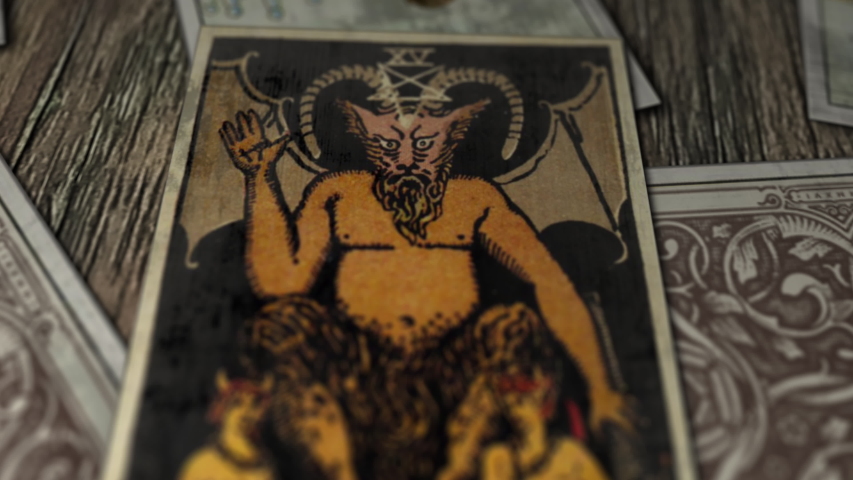 The Devil Card - Psychic Cards