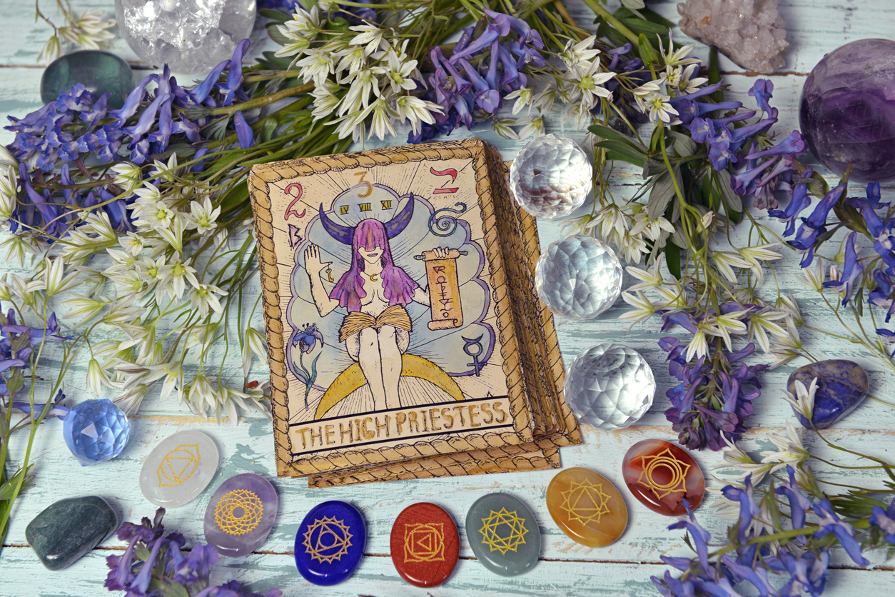 The High Priestess Tarot Card - Psychic Cards