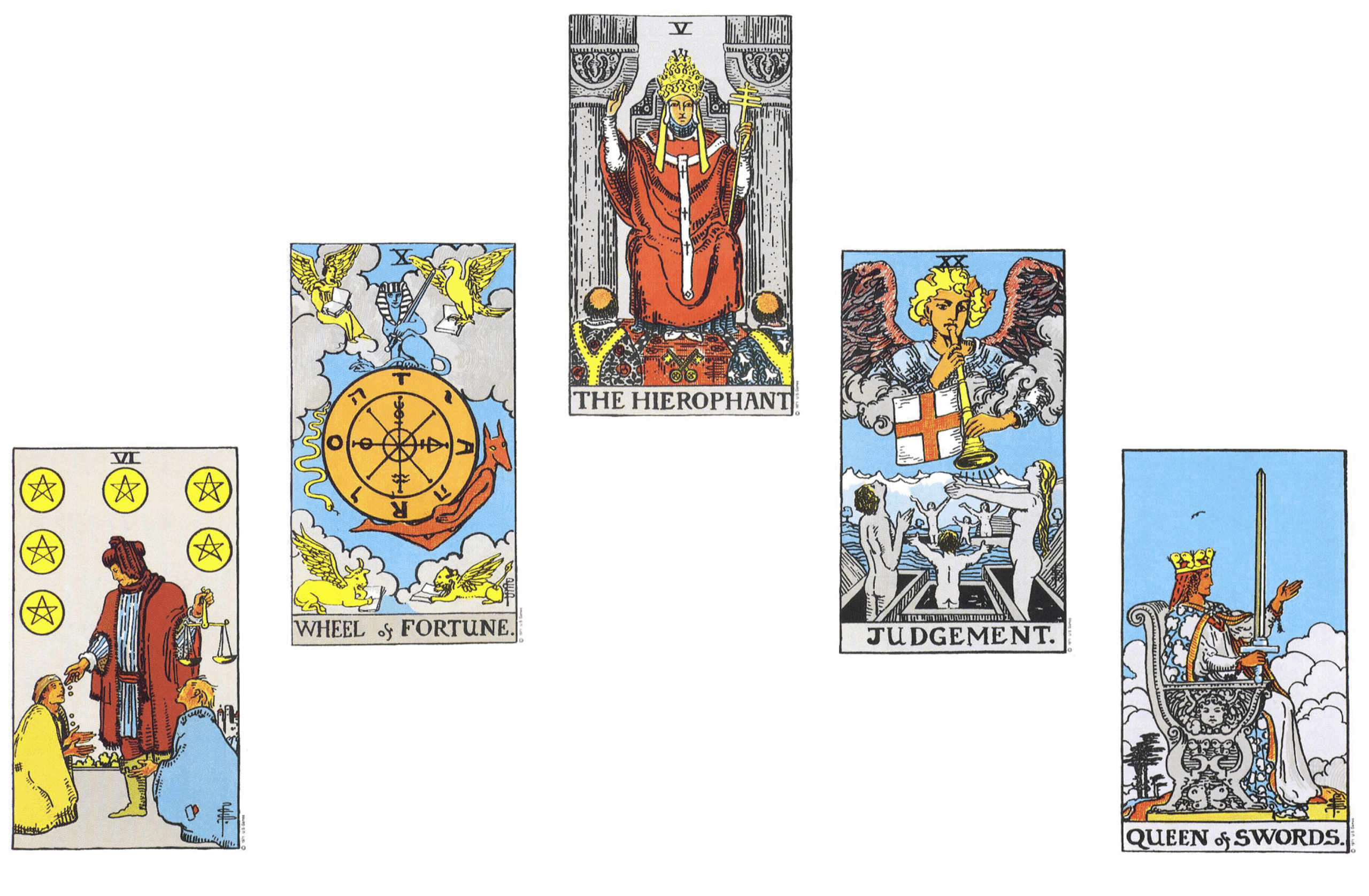 Using a Five Card in a Tarot Spread - Psychic Cards