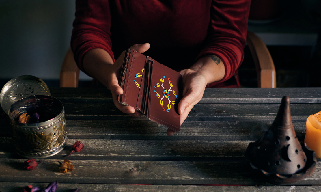 Shuffling Your Tarot Card Deck - Psychic Cards